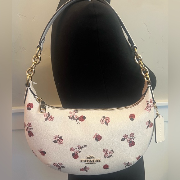 Coach | Bags | Nwt Coach Payton Hobo In Ladybug Floral Print | Poshmark